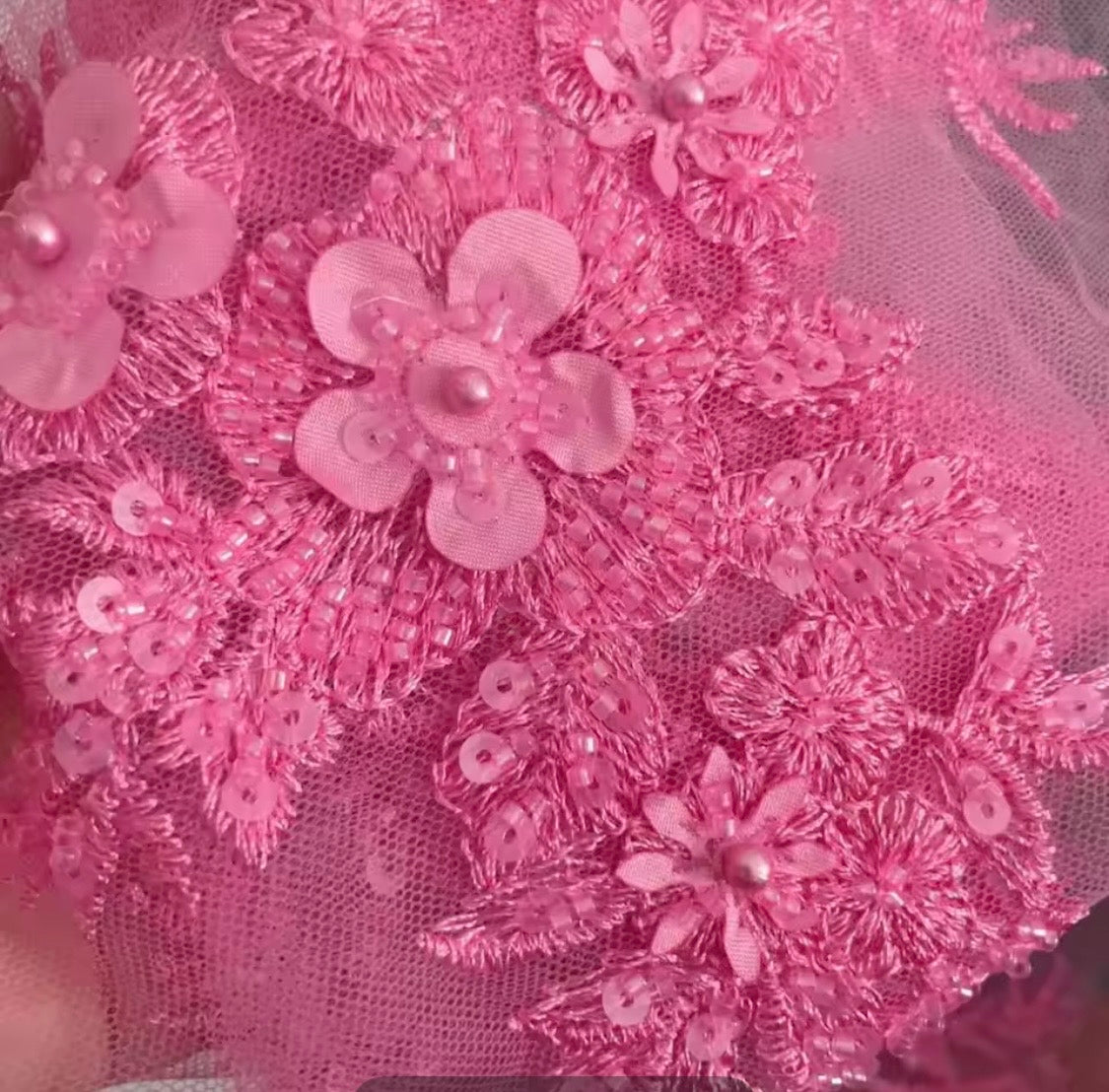 Beaded Appliqué Posy #1 - 3D# – Babushka Dance Supplies
